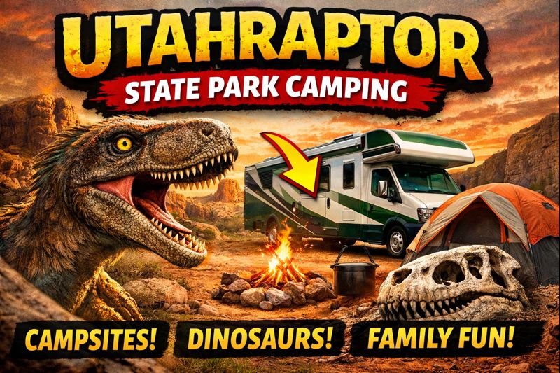 Utahraptor State Park Camping – Dinosaur Park Campsites & Guide